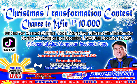 Christmas Transformation Contest 2020 - Pageant Vote PH
