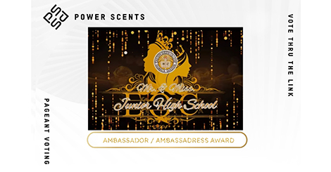 Mr & Ms EQC JHS - Power Scents Special Award - Pageant Vote PH