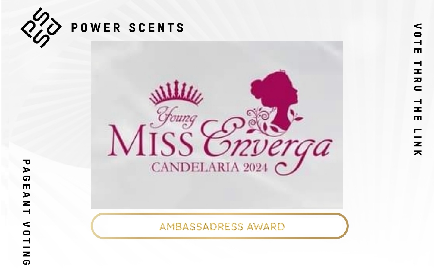 Miss Young Enverga 2024 - Power Scents Award - Pageant Vote PH