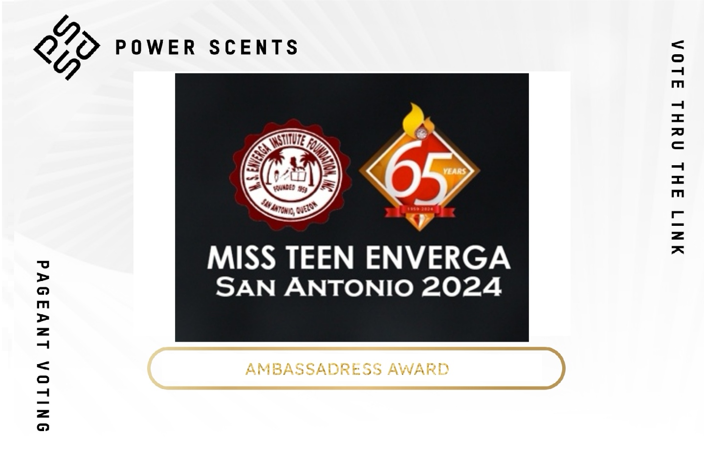 Miss Teen Enverga SA - Power Scents Award - Pageant Vote PH