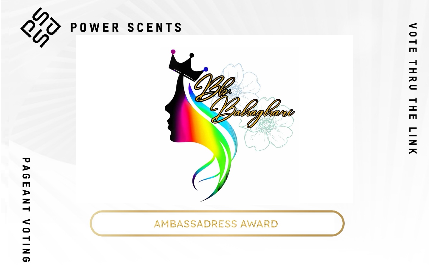 Bb. Bahaghari 2024 - Power Scents Award - Pageant Vote PH