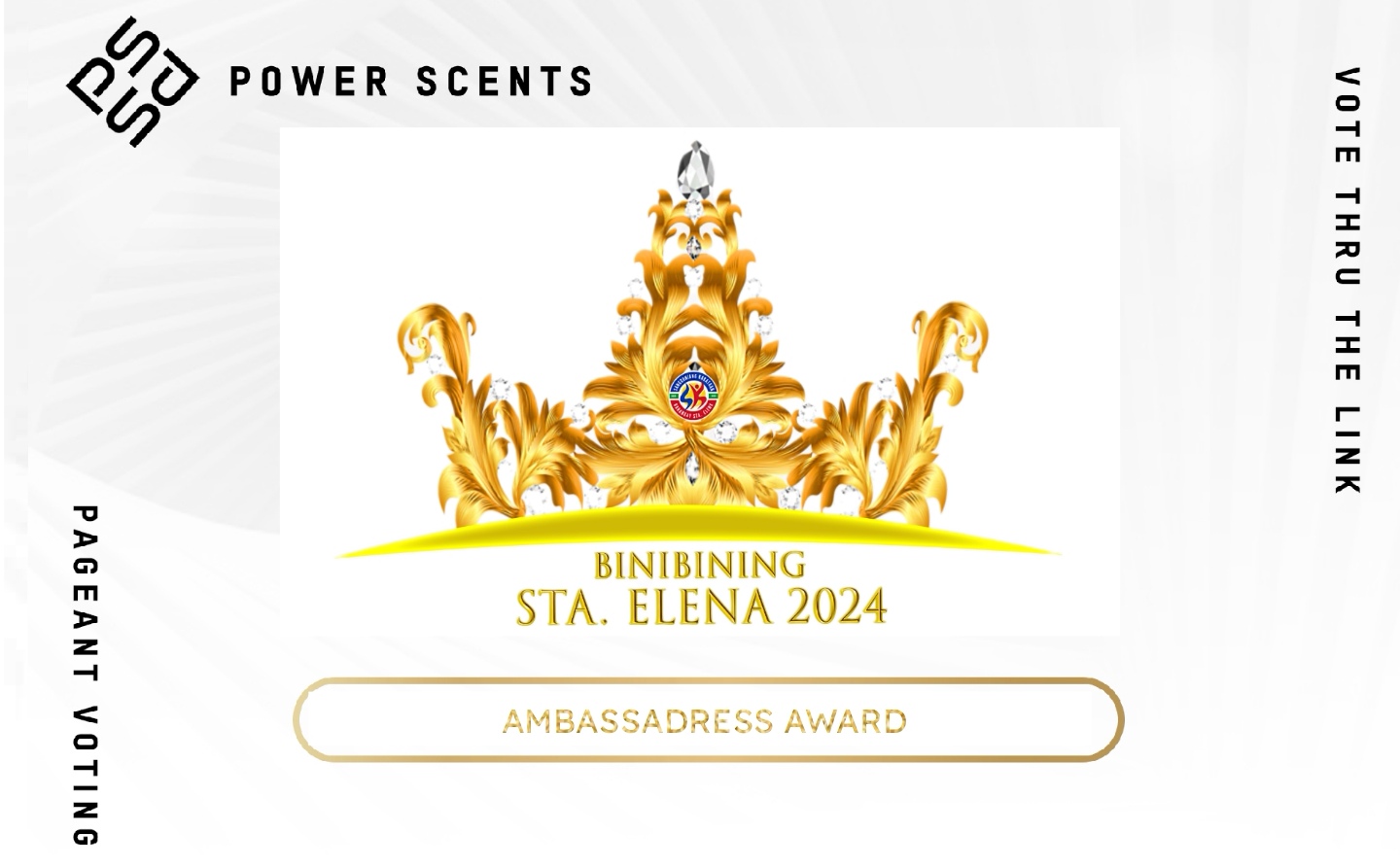 Binibining Sta Elena 2024 Power Scents Award - Pageant Vote PH