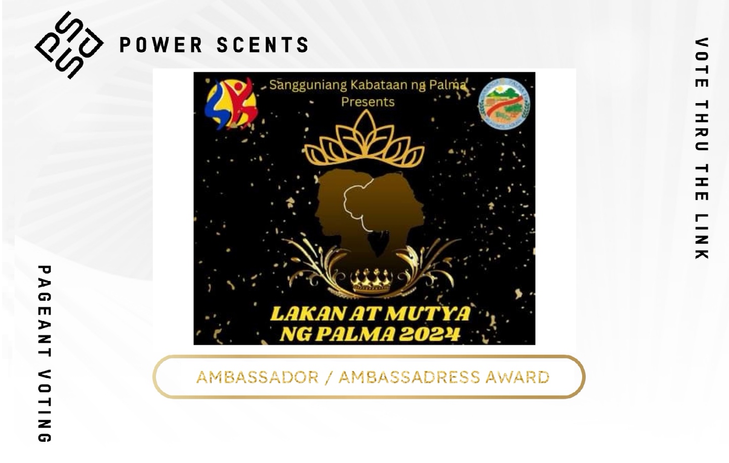 Lakan at Mutya ng Palma 2024 - Power Scents - Pageant Vote PH