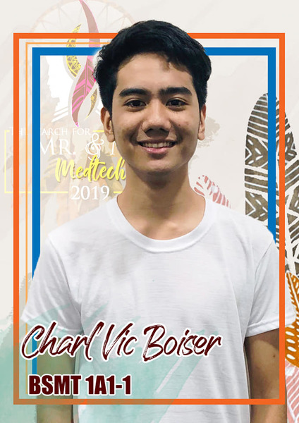 CARL VIC BOISER - Mr & Ms Medical Technology 2019 - QC Campus - Pageant ...
