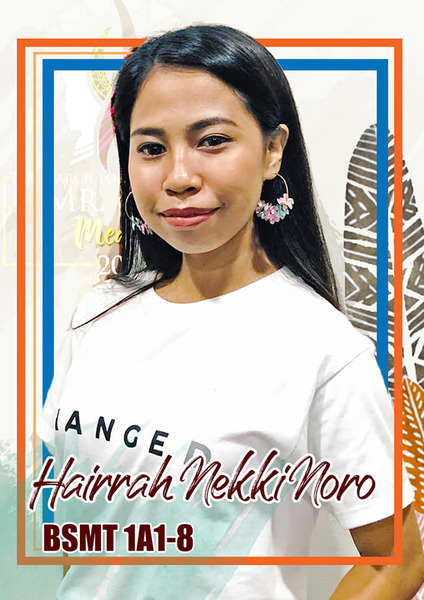 HAIRRAH NEKKI NORO - Mr & Ms Medical Technology 2019 - QC Campus ...