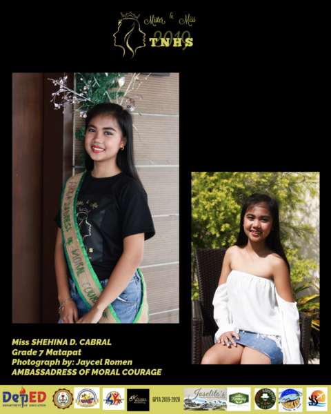 Shehina D. Cabral - Mr & Ms TNHS 2019 - Pageant Vote PH