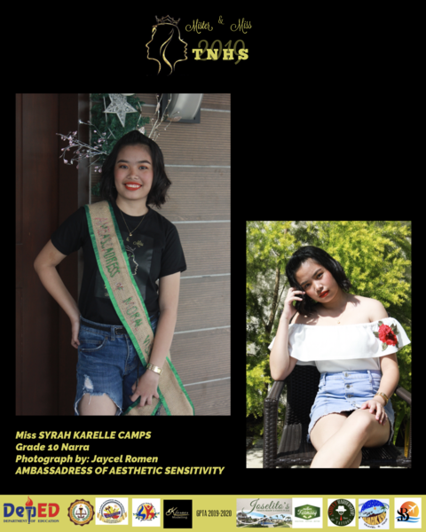Christel Joy Sangalang - Mr & Ms TNHS 2019 - Pageant Vote PH