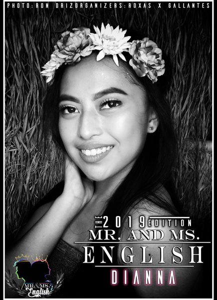 Dianna - Mr & Ms English 2019 - Pageant Vote PH