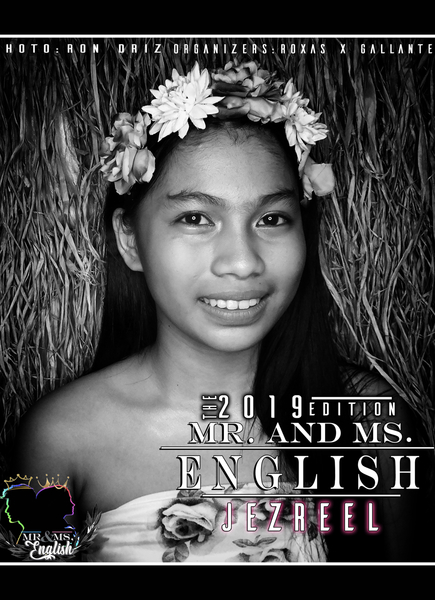Jezreel - Mr & Ms English 2019 - Pageant Vote PH