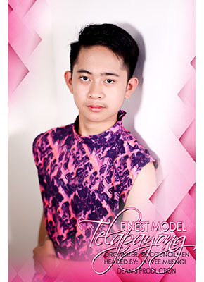 Contestant 8 - Finest Model Telapayong -Male - Pageant Vote PH