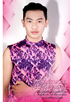 Contestant 9 - Finest Model Telapayong -Male - Pageant Vote PH