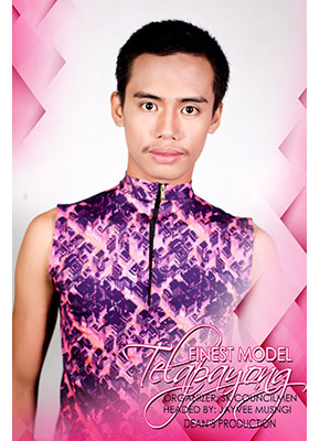 Contestant 31 - Finest Model Telapayong -Male - Pageant Vote PH