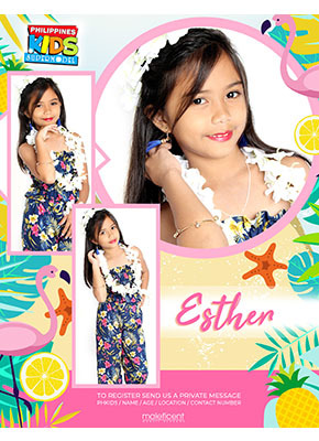 Esther - Philippines Kids Supermodel Batch 1 - Pageant Vote PH