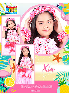 Xia - Philippines Kids Supermodel Batch 1 - Pageant Vote PH