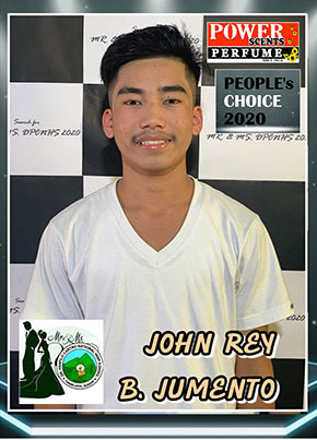 John Rey B. Jumento - Mr DPCNHS 2020 - Pageant Vote PH