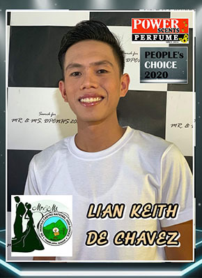 Lian Keith De Chavez - Mr DPCNHS 2020 - Pageant Vote PH