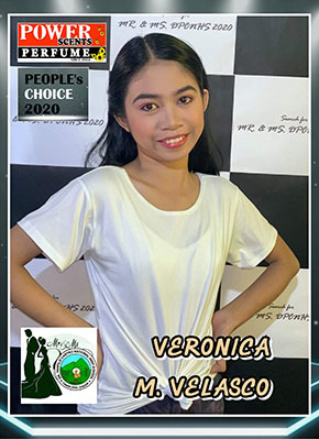 Veronica Velasco - Ms DPCNHS 2020 - Pageant Vote PH