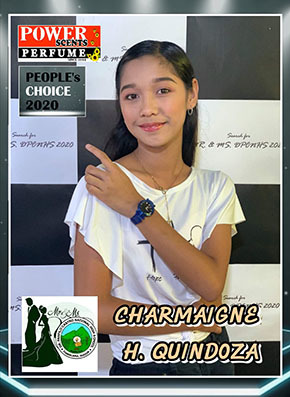 Charmaigne Quindoza - Ms DPCNHS 2020 - Pageant Vote PH