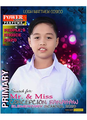 Leigh Matthew Cosico - Mr & Ms Concepcion Banahaw Elem - Primary ...