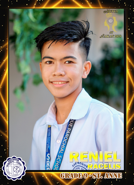 RENIEL V. RACELIS - Mutya at Lakan ng SRPS 2020 - Pageant Vote PH