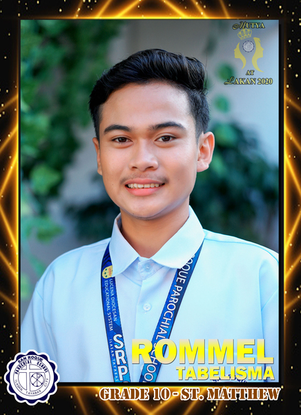 ROMMEL V. TABELISMA - Mutya at Lakan ng SRPS 2020 - Pageant Vote PH