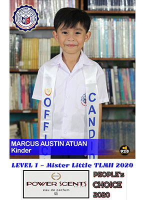 Marcus Austin Atuan - Mr Little TLMII 2020 - Pageant Vote PH