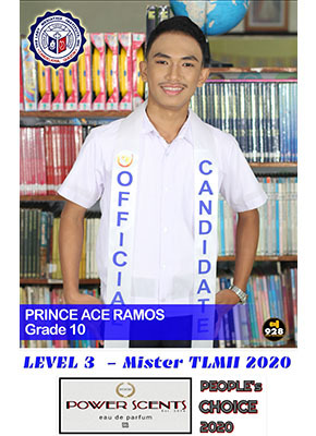 Prince Ace Ramos - Mr TLMII 2020 - Pageant Vote PH