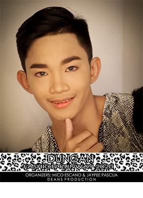 Contestant 6 - Dugan Fashion Runway 2020 - Male - Pageant Vote PH