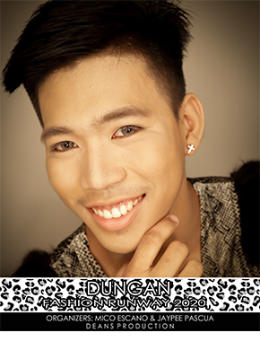 Contestant 8 - Dugan Fashion Runway 2020 - Male - Pageant Vote PH