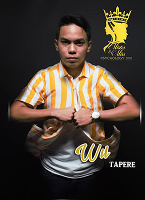 Wil Tapere - Mr Psychology 2020 -San Jose Recoletos - Pageant Vote PH