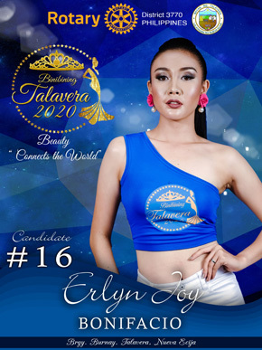 Erlyn Joy Bonifacio - Bb Talavera 2020 - Pageant Vote PH