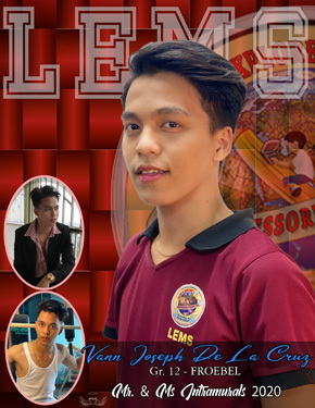 Vann Joseph De La Cruz - Mr Intramurals 2020 - Grade 12 Male - Pageant ...
