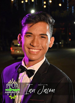 Ian Jason - Mr PPUR Ecotourism Ambassador 2020 - Pageant Vote PH