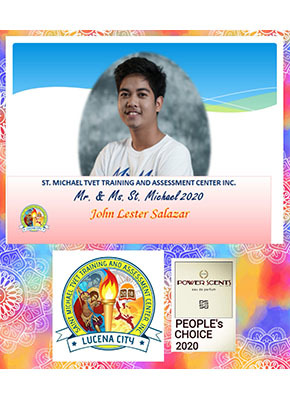 John Lester Salazar - Mr St Michael 2020 - Pageant Vote PH