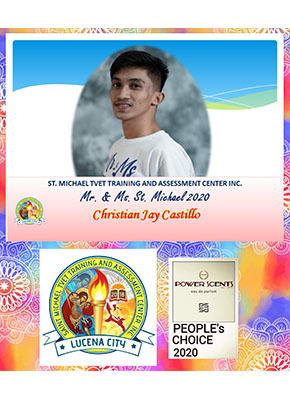 Christian Jay Castillo - Mr St Michael 2020 - Pageant Vote PH