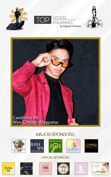 Wyn Chryster Magpatoc - TOP MODEL PHILIPPINES by Pageant Universe - Pageant Vote PH