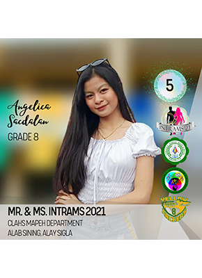 Angelica Sacdalan - Ms. Intramurals 2021 - Pageant Vote PH