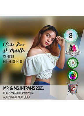 Claire jane Morilla - Ms. Intramurals 2021 - Pageant Vote PH