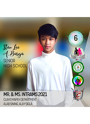 Stan Lee Bareja - Mr. Intramurals 2021 - Pageant Vote PH