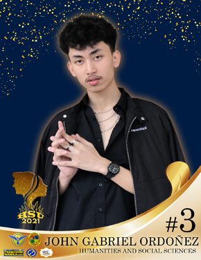 John Gabriel Ordonez - Mister HSU 2021 - Pageant Vote PH