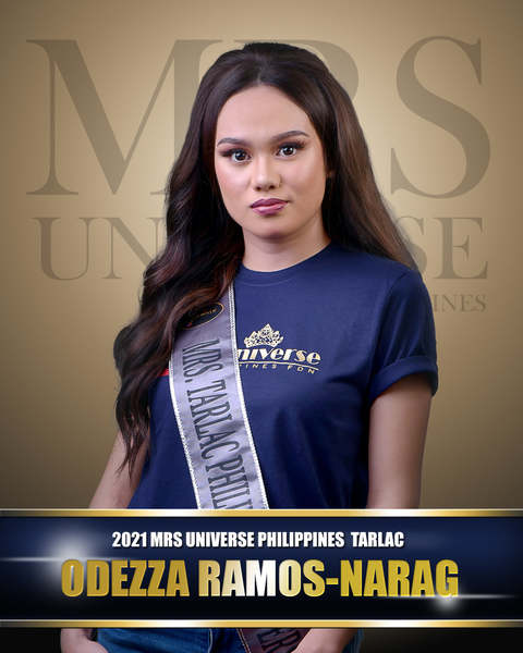Odezza Ramos-Narag - Mrs Universe Philippines 2021 Mrs Photogenic ...
