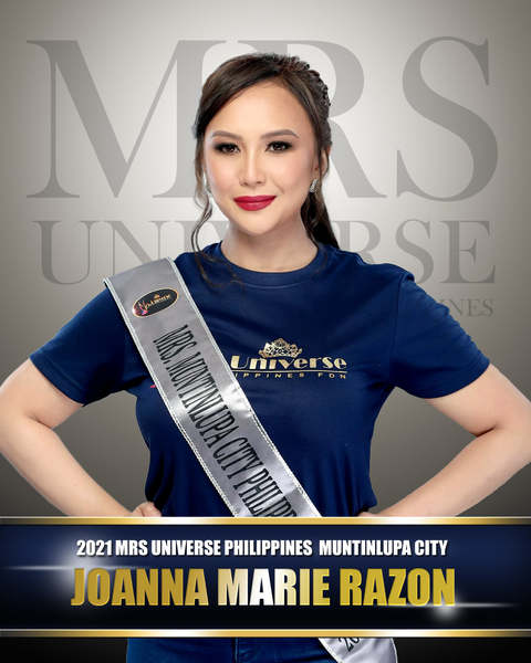 Joanna Marie Razon - Mrs Universe Philippines 2021 Mrs Photogenic ...