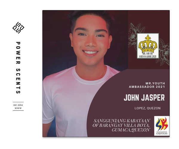 John Jasper - Mister Youth Ambassador 2021 - Pageant Vote PH