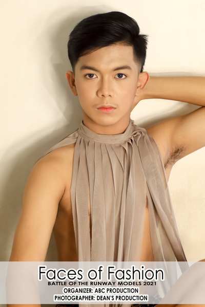 Male Model 24 - Faces of Fashion 2021 Male - Pageant Vote PH