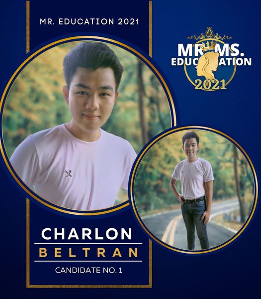 Charlon Beltran - Mister Education 2021 - Pageant Vote PH