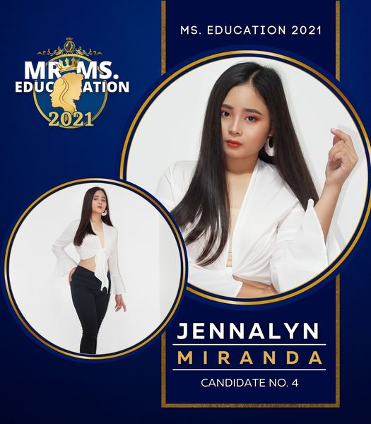 Jennalyn Miranda - Miss Education 2021 - Pageant Vote PH