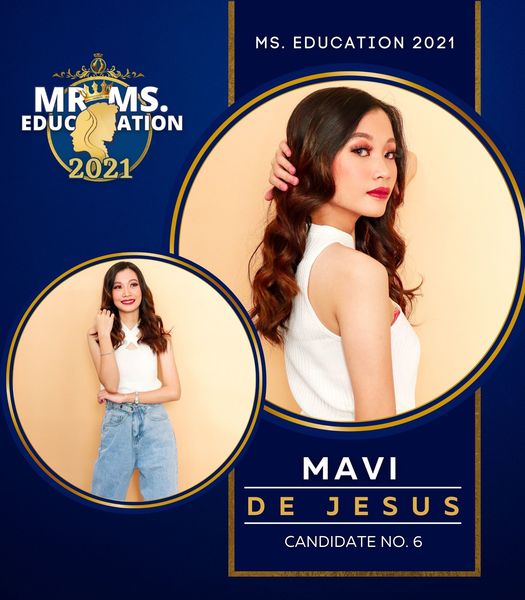Mavi De Jesus - Miss Education 2021 - Pageant Vote PH