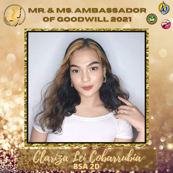Ms. Clariza Lei Cobarrubia - Miss Ambassador of Goodwill 2021 - Pageant ...