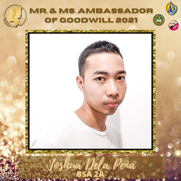 Mr. Joshua Dela Peña - Mister Ambassador of Goodwill 2021 - Pageant Vote PH