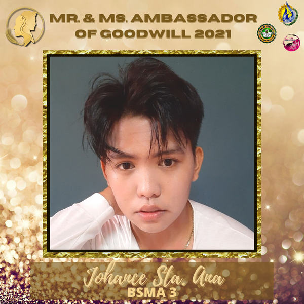 Mr. Johance Sta. Ana - Mister Ambassador of Goodwill 2021 - Pageant Vote PH